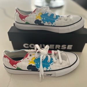 Converse | Shoes | Converse Chuck Taylor All Star Wold Map | Poshmark